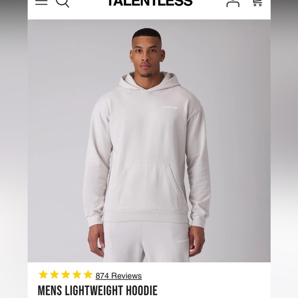 TALENTLESS | Shirts | Talentless Mens Lightweight Hoodie | Poshmark